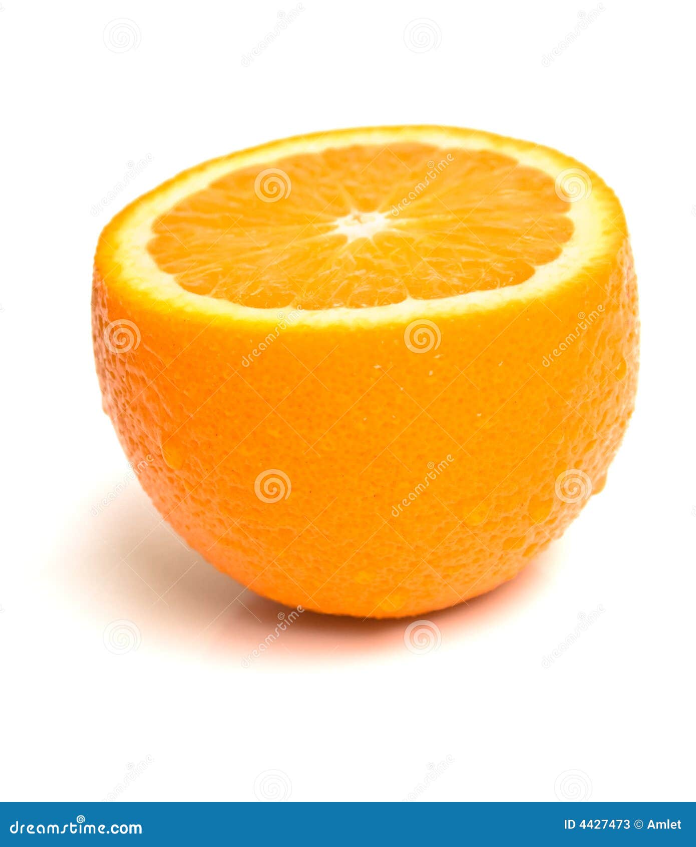 Perfect orange 5 stock image. Image of isolated, temptation - 4427473