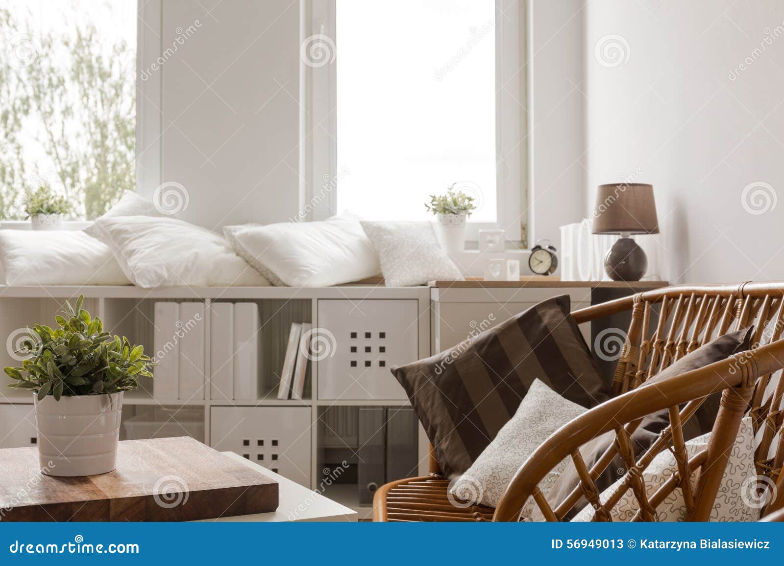 Perfect Place To Reading Book Stock Image - Image of furniture ...