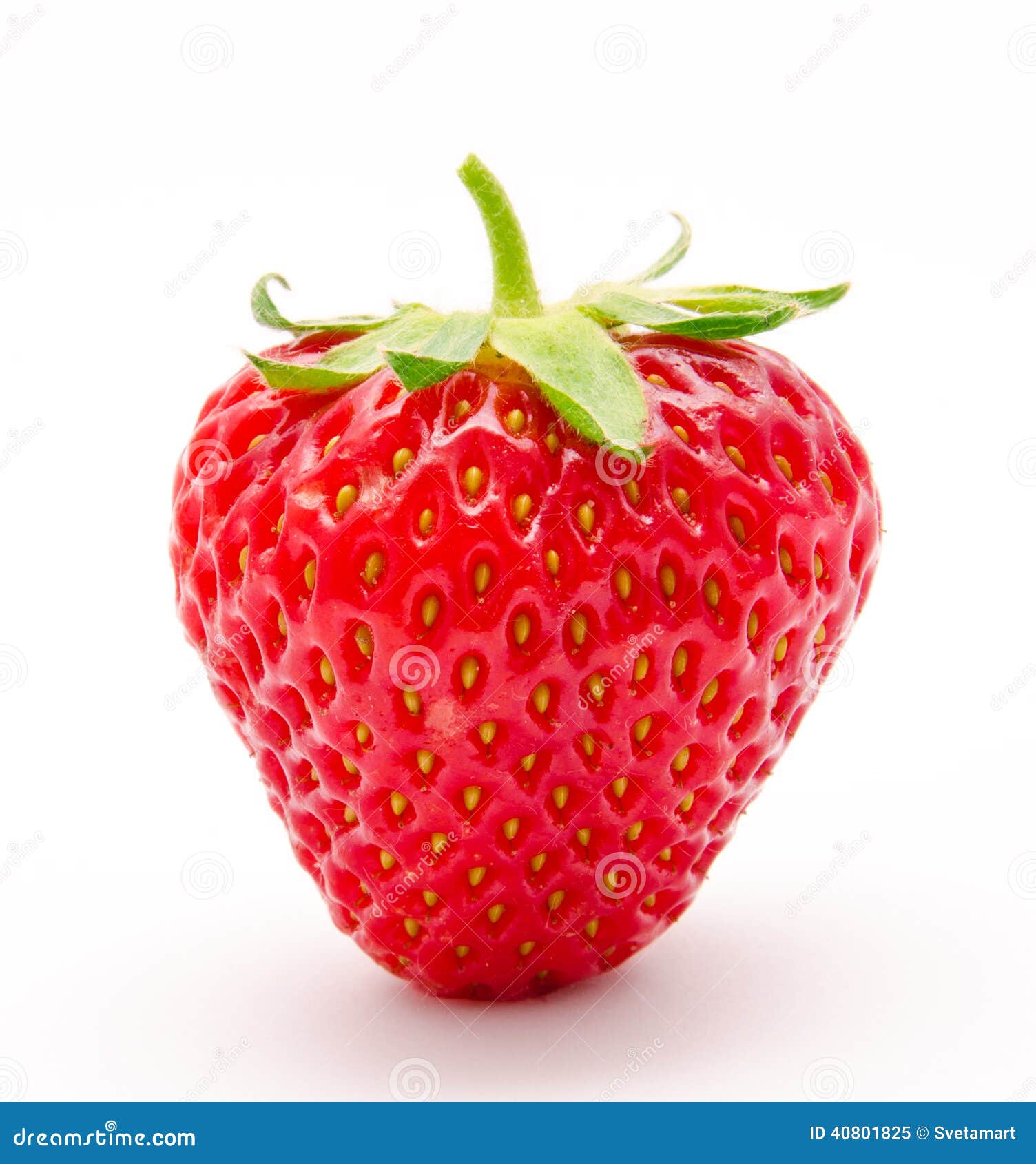 Perfect Red Ripe Strawberry Stock Image - Image of healthful, berry ...
