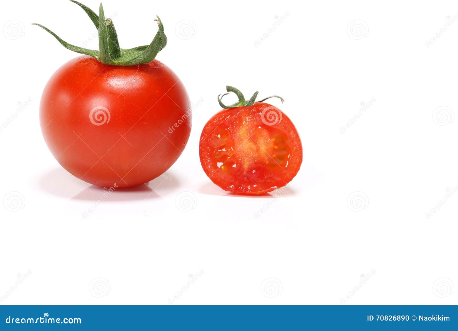 Perfect Ripe Red Tomato and Copy Space #2 Stock Photo - Image of macro ...