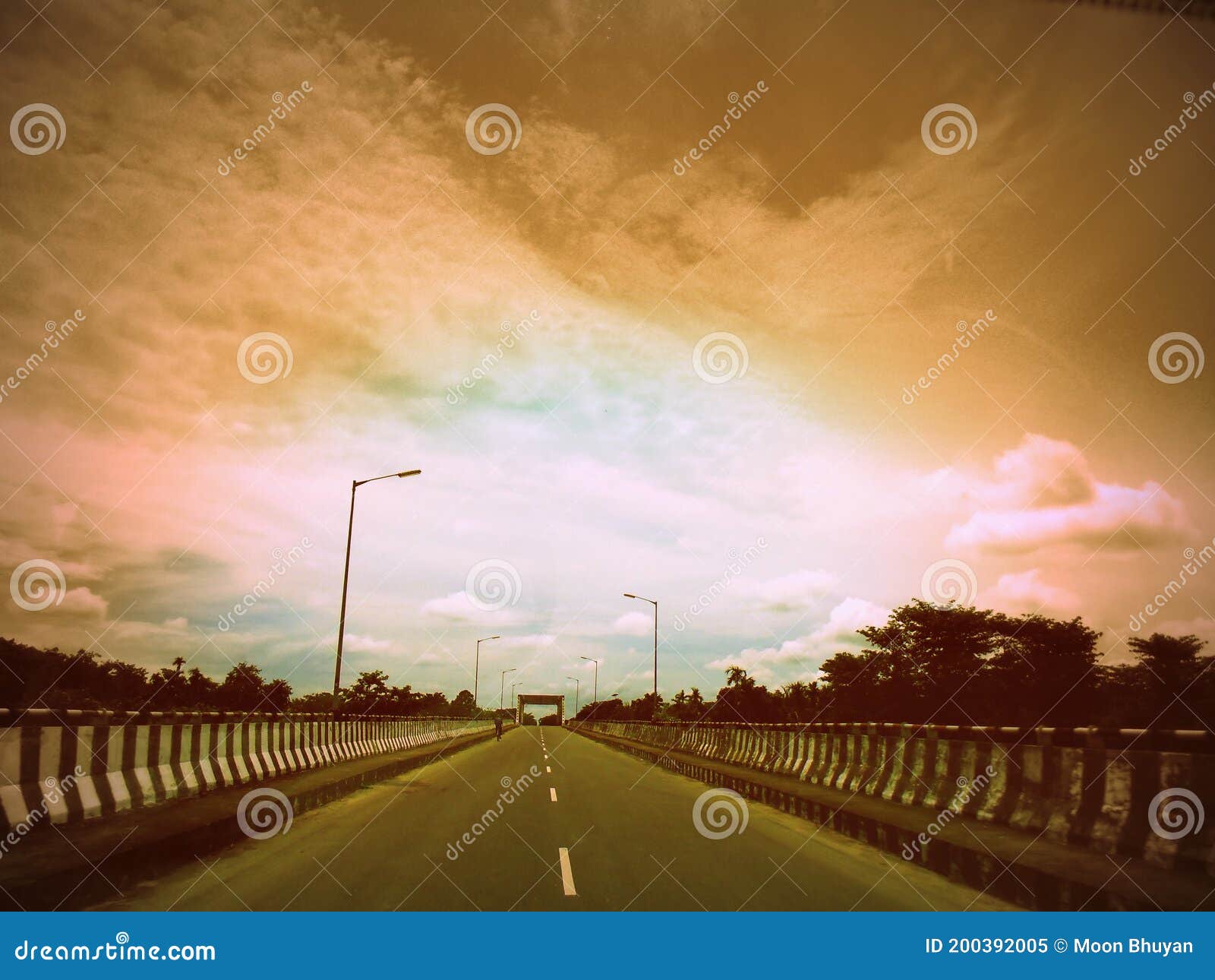 The Perfect Road Photography Stock Image - Image of highway, evening ...