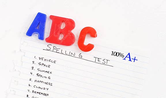 Perfect Score stock image. Image of grade, elementary - 20087575