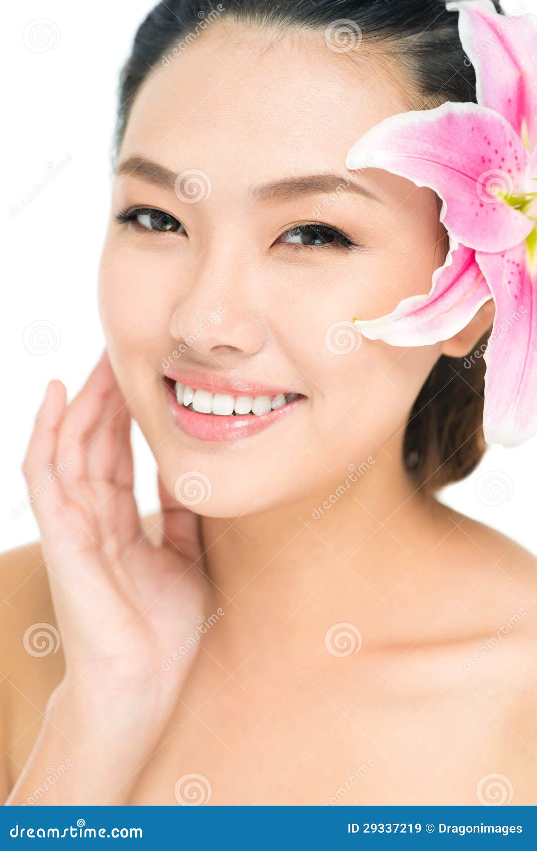 Perfect skin stock image. Image of care, headshot, female - 29337219
