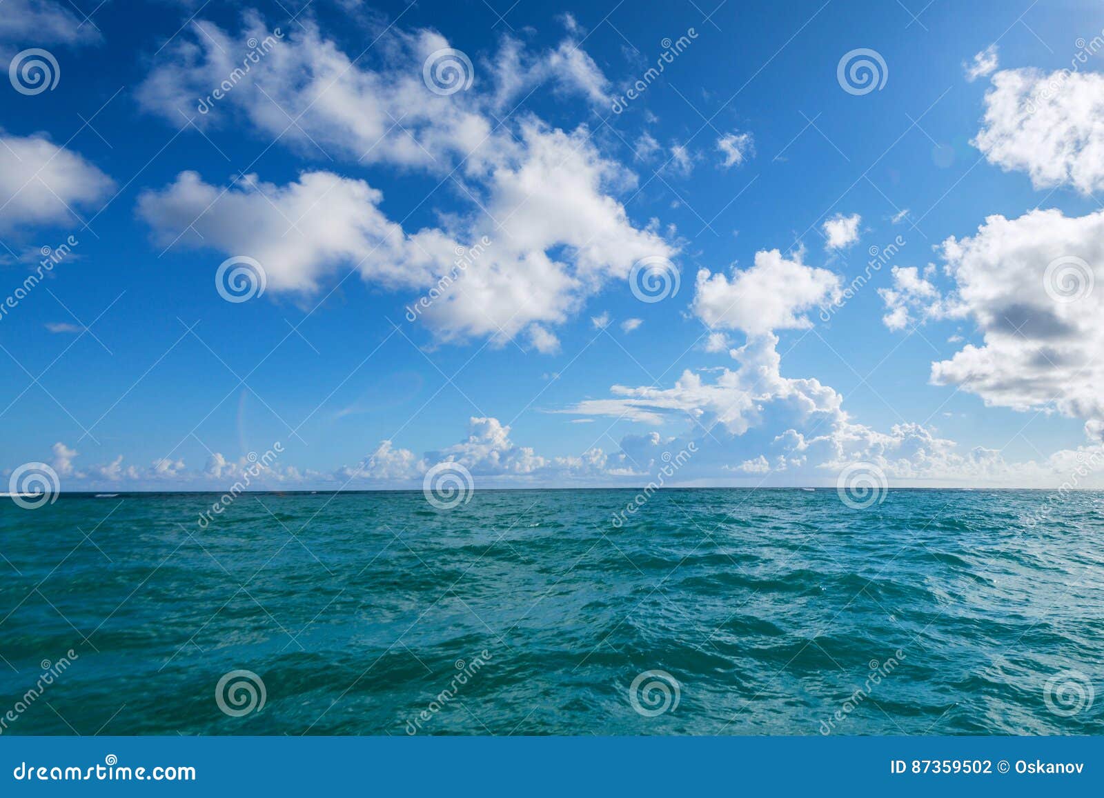Perfect sky and ocean stock photo. Image of nature, ocean - 87359502