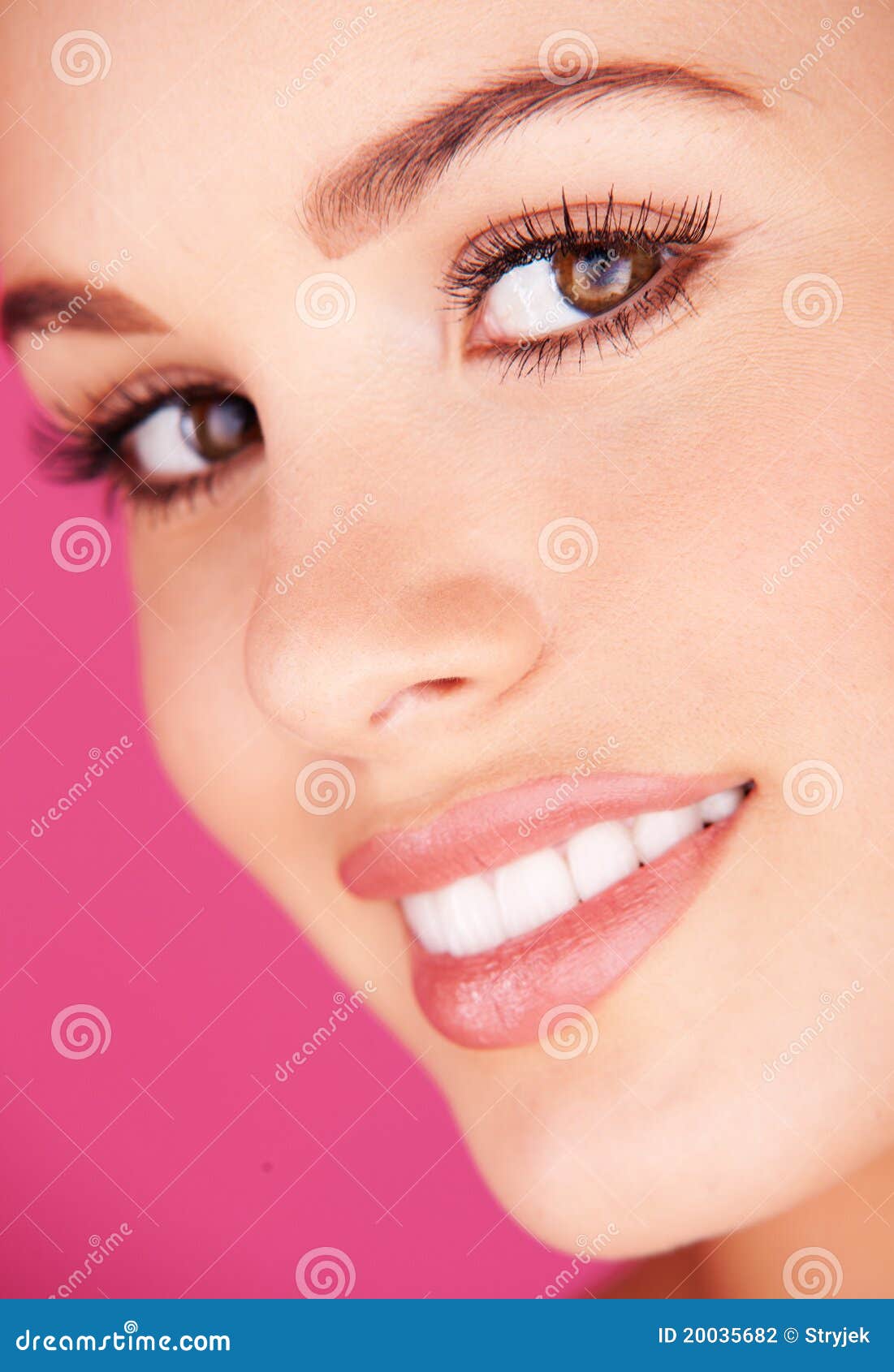 Perfect smile stock photo. Image of perfect, isolated - 20035682