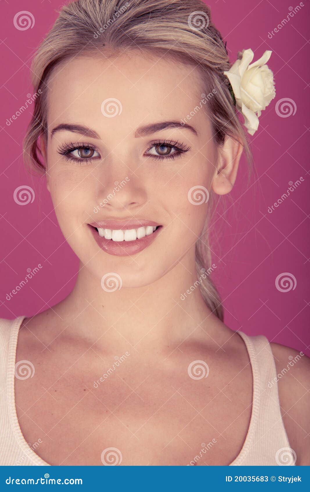 Perfect smile stock image. Image of attractive, healthcare - 20035683