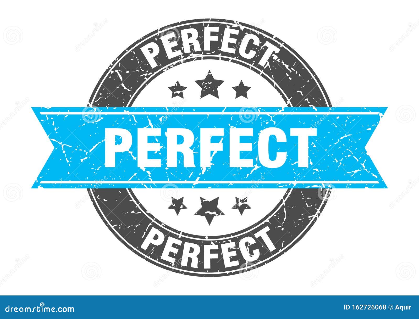 Perfect stamp stock vector. Illustration of vignette - 162726068