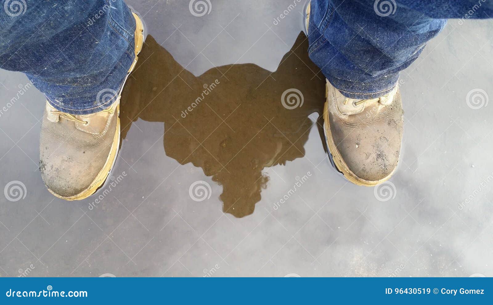 Perfect and still stock image. Image of puddle, perfect - 96430519