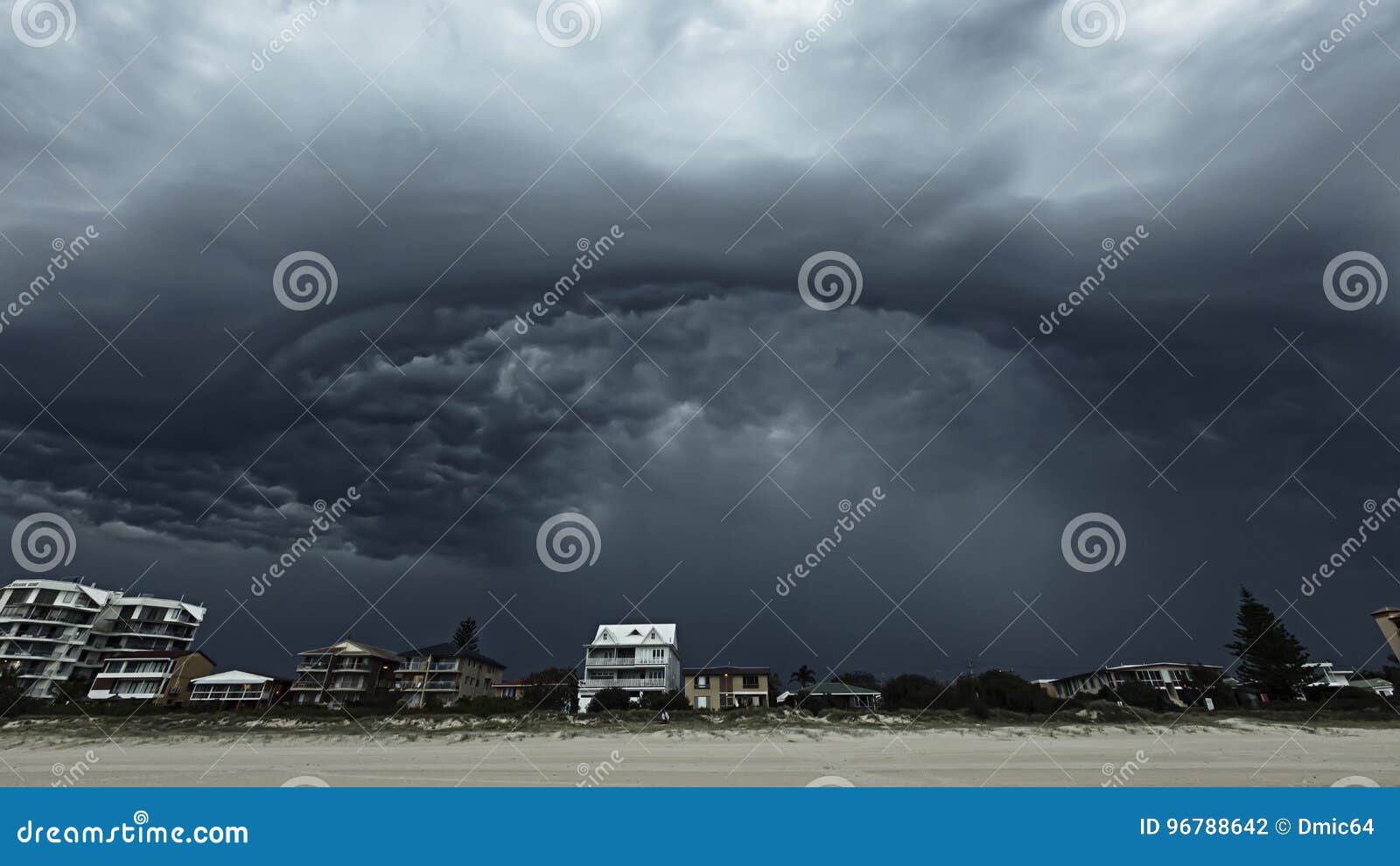 Perfect Storm stock photo. Image of rain, goldcoast, swirling - 96788642