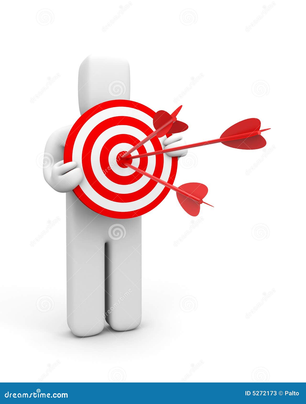 Perfect target stock illustration. Illustration of competitor - 5272173