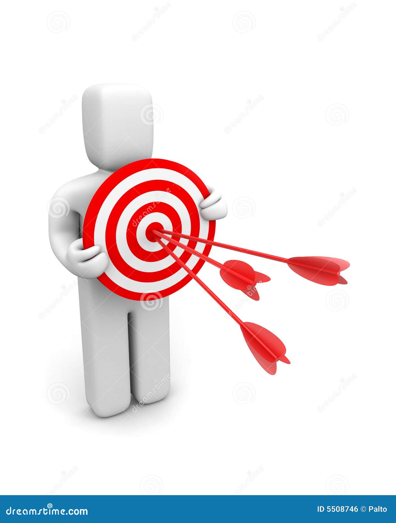 Perfect target stock illustration. Illustration of challenge - 5508746