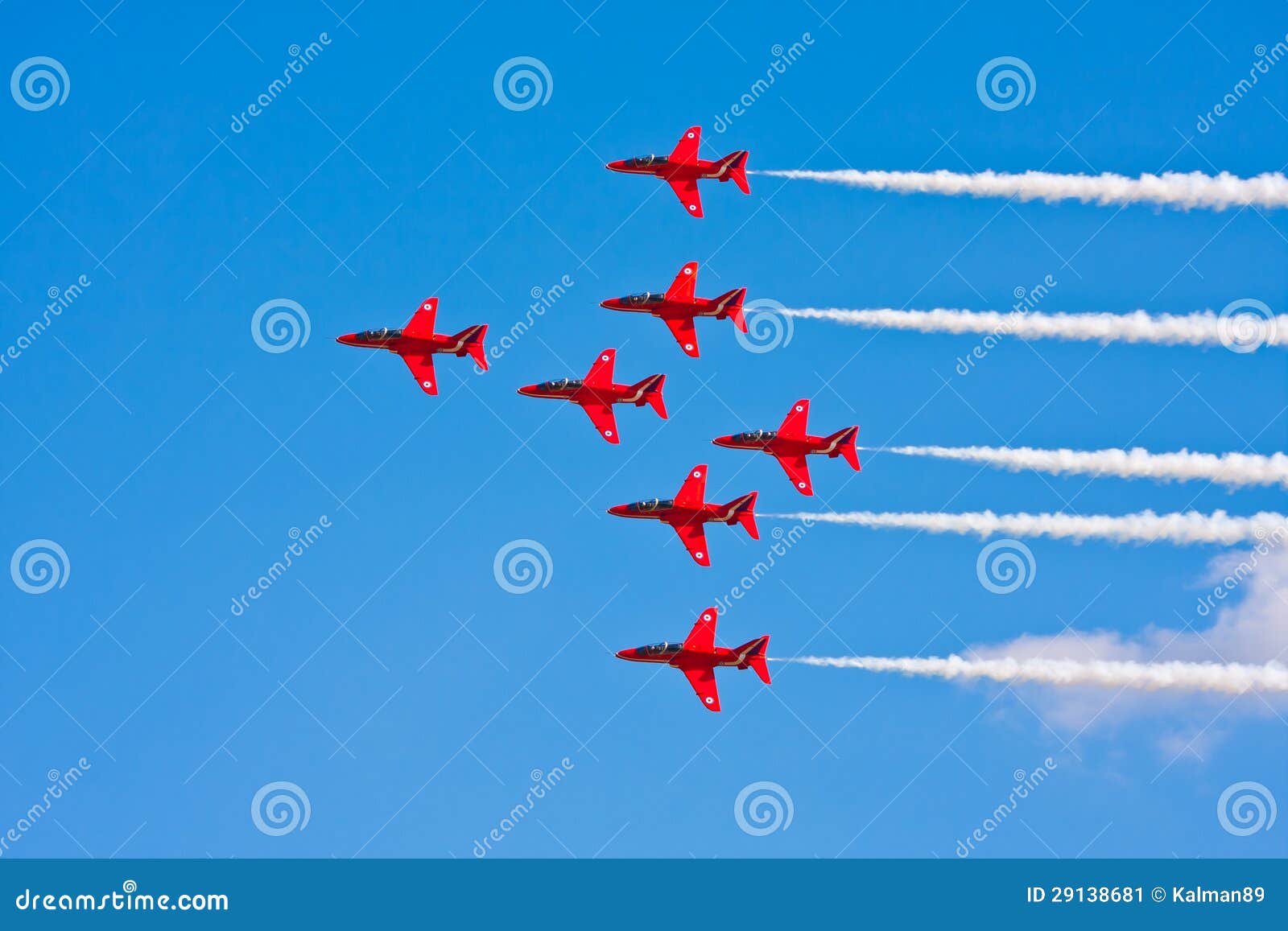 Perfect Team Work stock image. Image of jets, smoke, airplanes - 29138681
