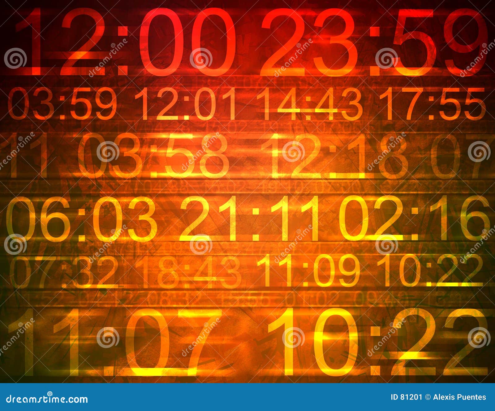 Perfect timing stock illustration. Illustration of colored - 81201