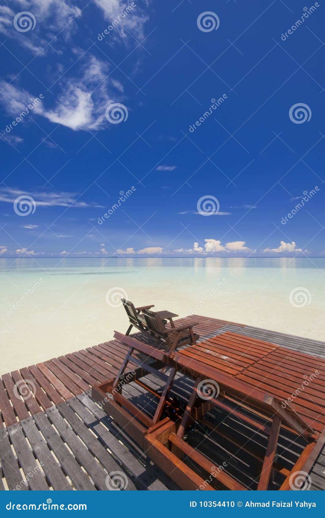 Perfect Tropical Island Relaxation. Stock Photo - Image of romance ...