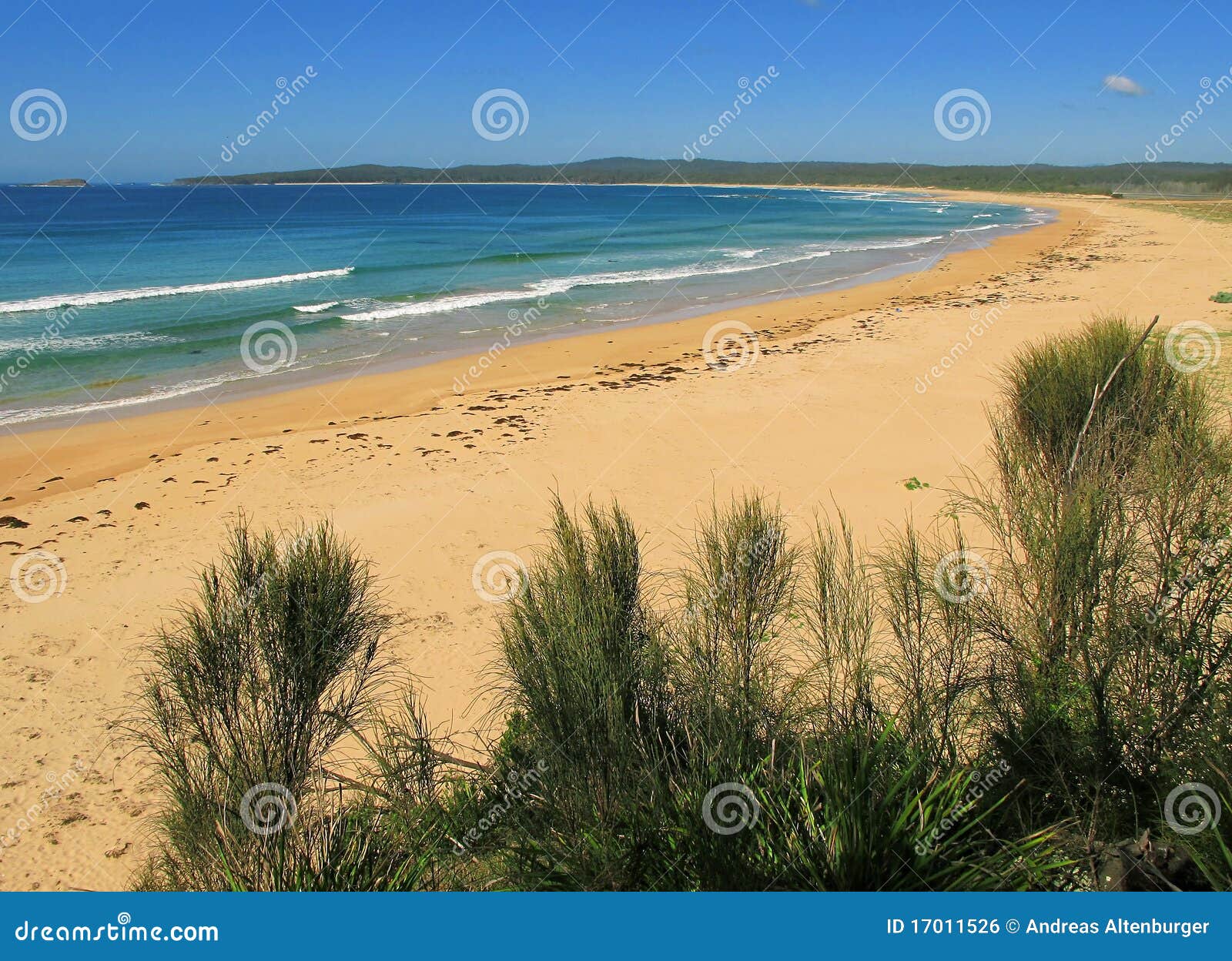 Perfect Untouched Natural Beach Stock Photo - Image of empty, coast ...