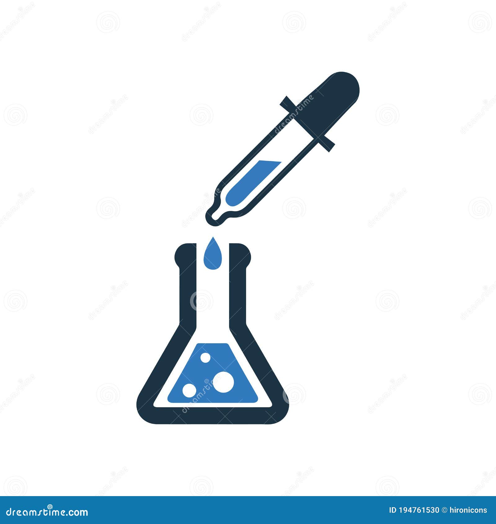 Laboratory, Experiment, Test Icon Design Stock Illustration ...