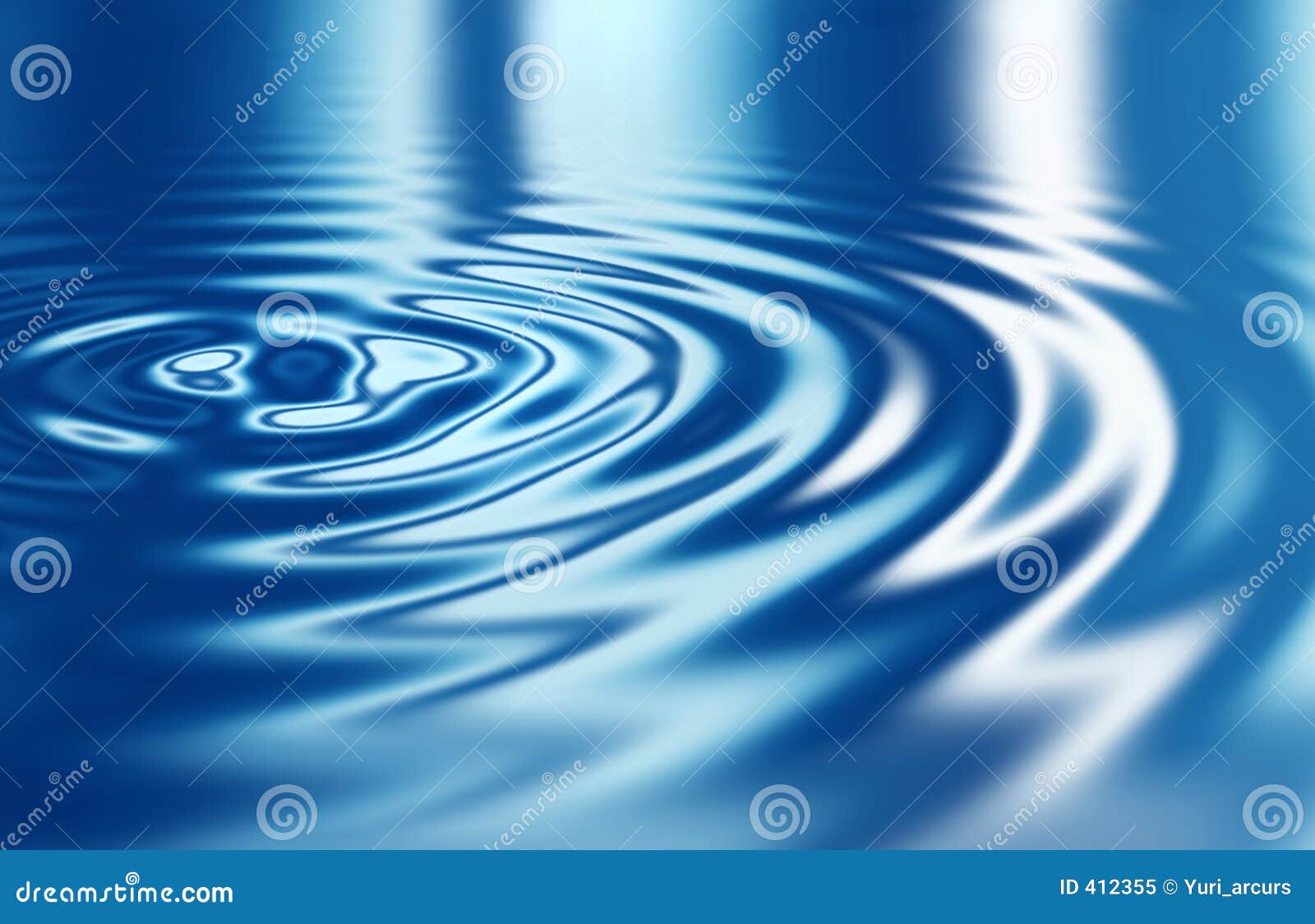 Perfect water surface stock illustration. Illustration of fluid - 412355