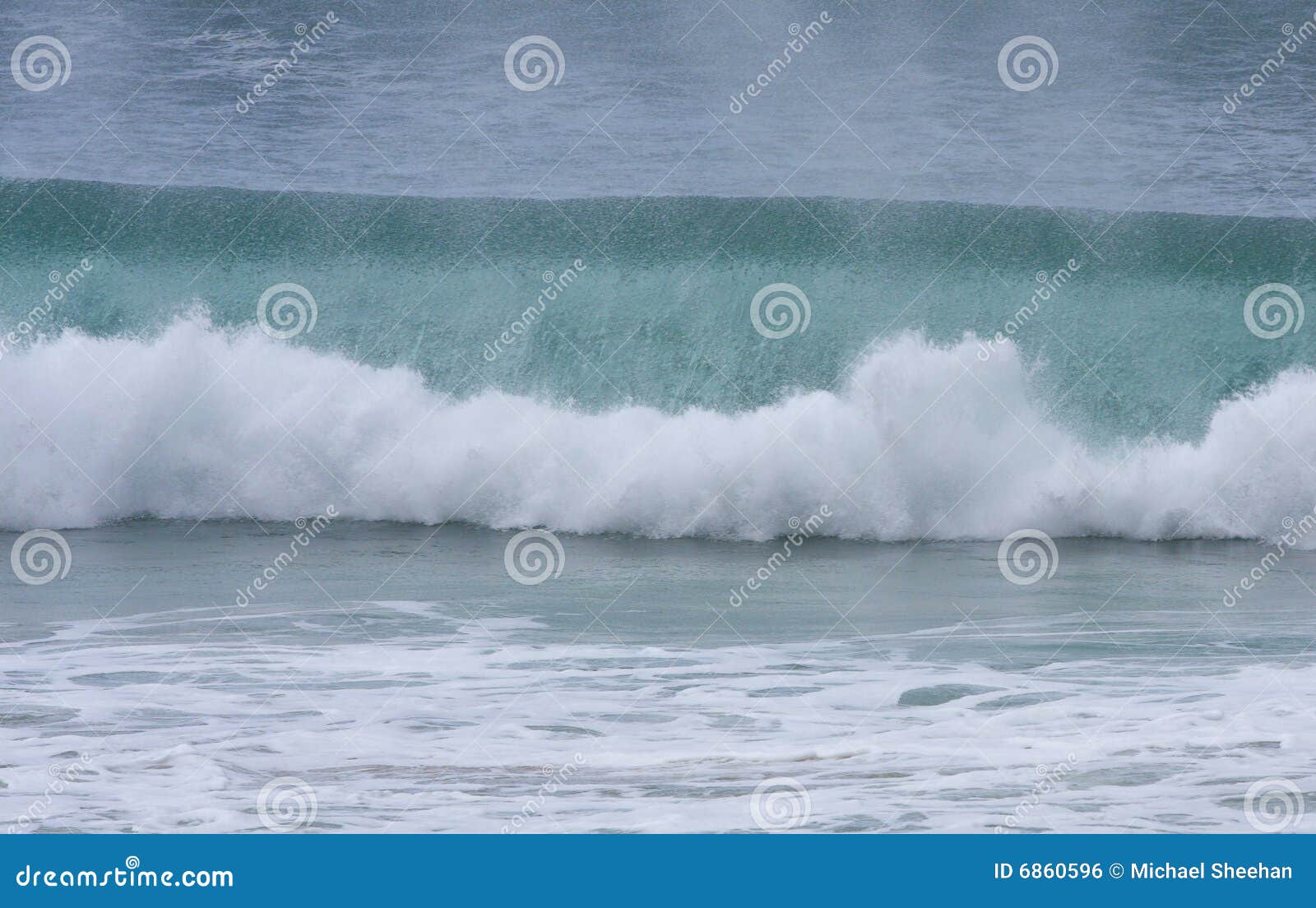 Perfect wave stock photo. Image of wind, turquoise, tropical - 6860596