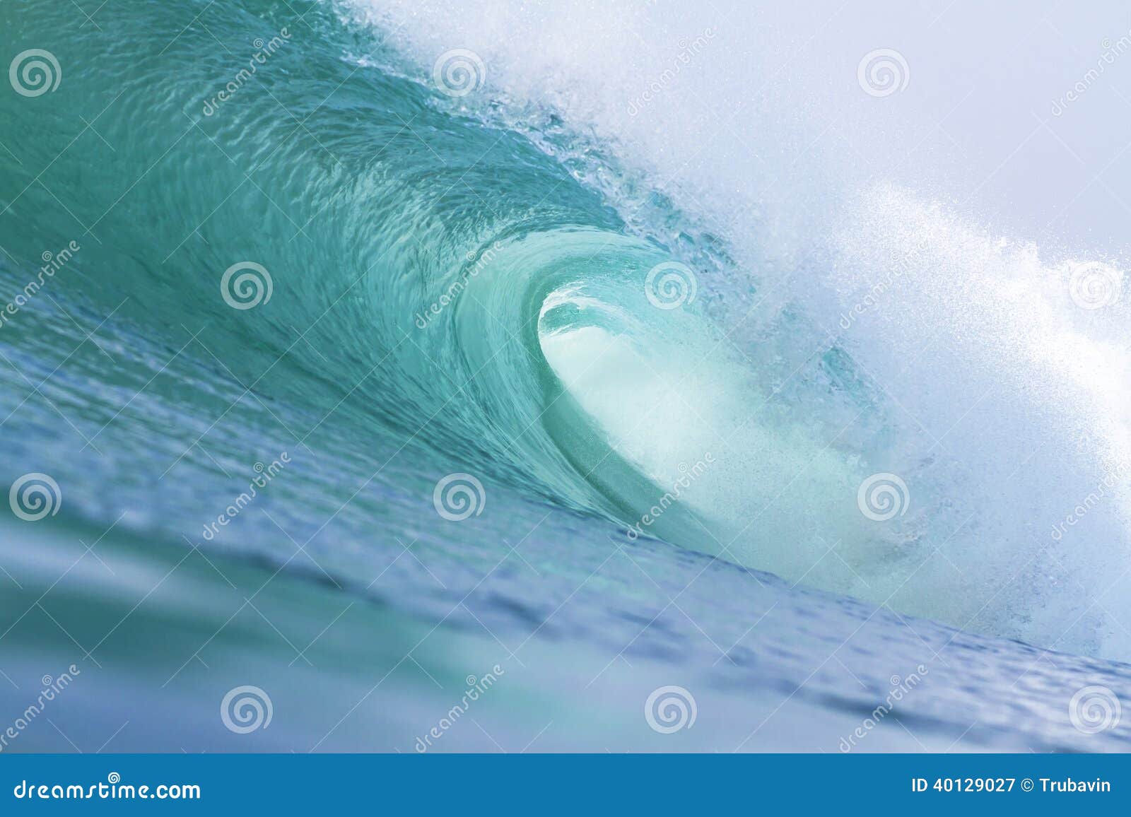 Perfect wave stock image. Image of blue, heavy, wave - 40129027