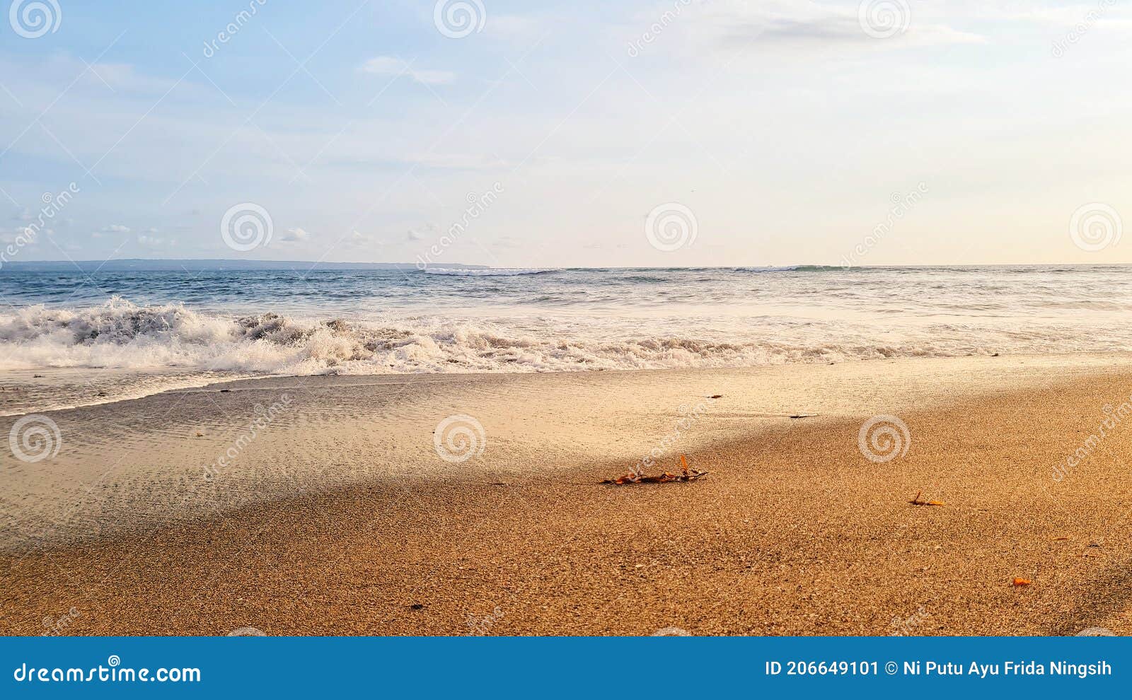 A Perfect Wave To Swim at a Beach Stock Image - Image of mudflat, shore ...