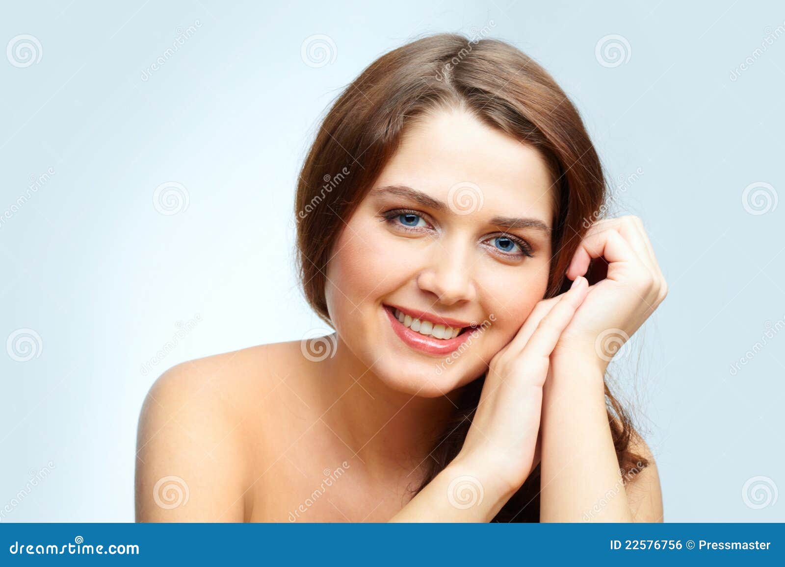 Perfect woman stock photo. Image of feminine, face, glance - 22576756