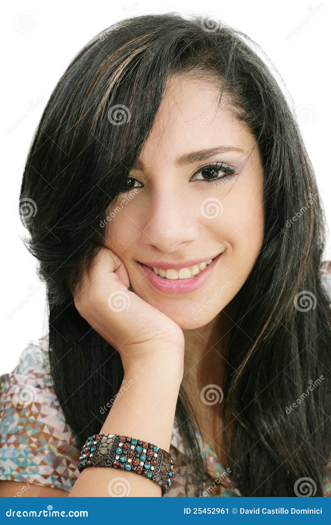 Perfect woman stock image. Image of feminine, brunette - 25452961