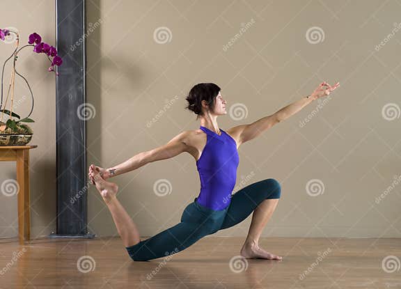 Perfect Alignment Yoga Woman Stock Photo - Image of fitness, poise: 8899842