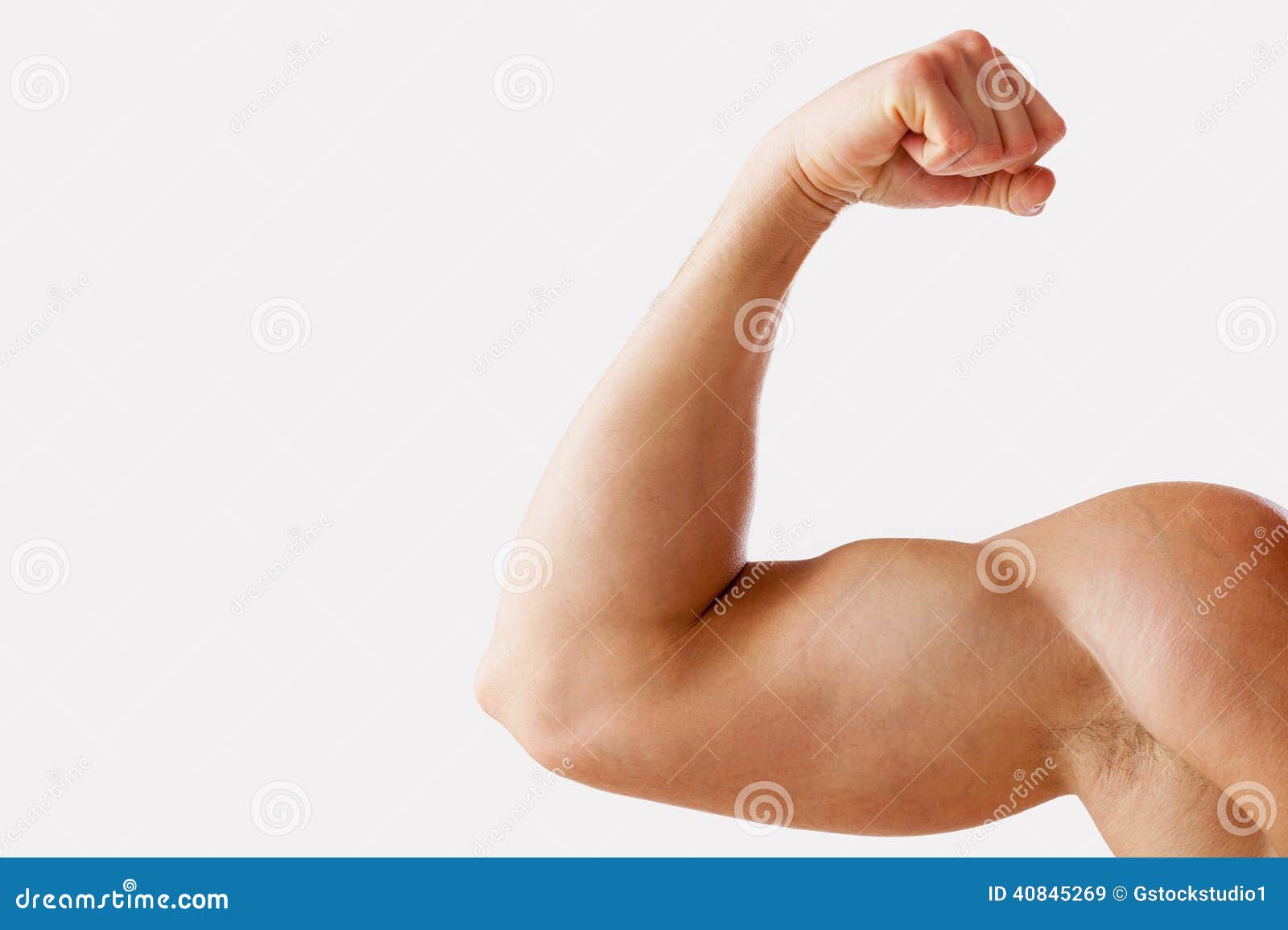 Perfecte bicep stock afbeelding. Image of kruipen, menselijk - 40845269