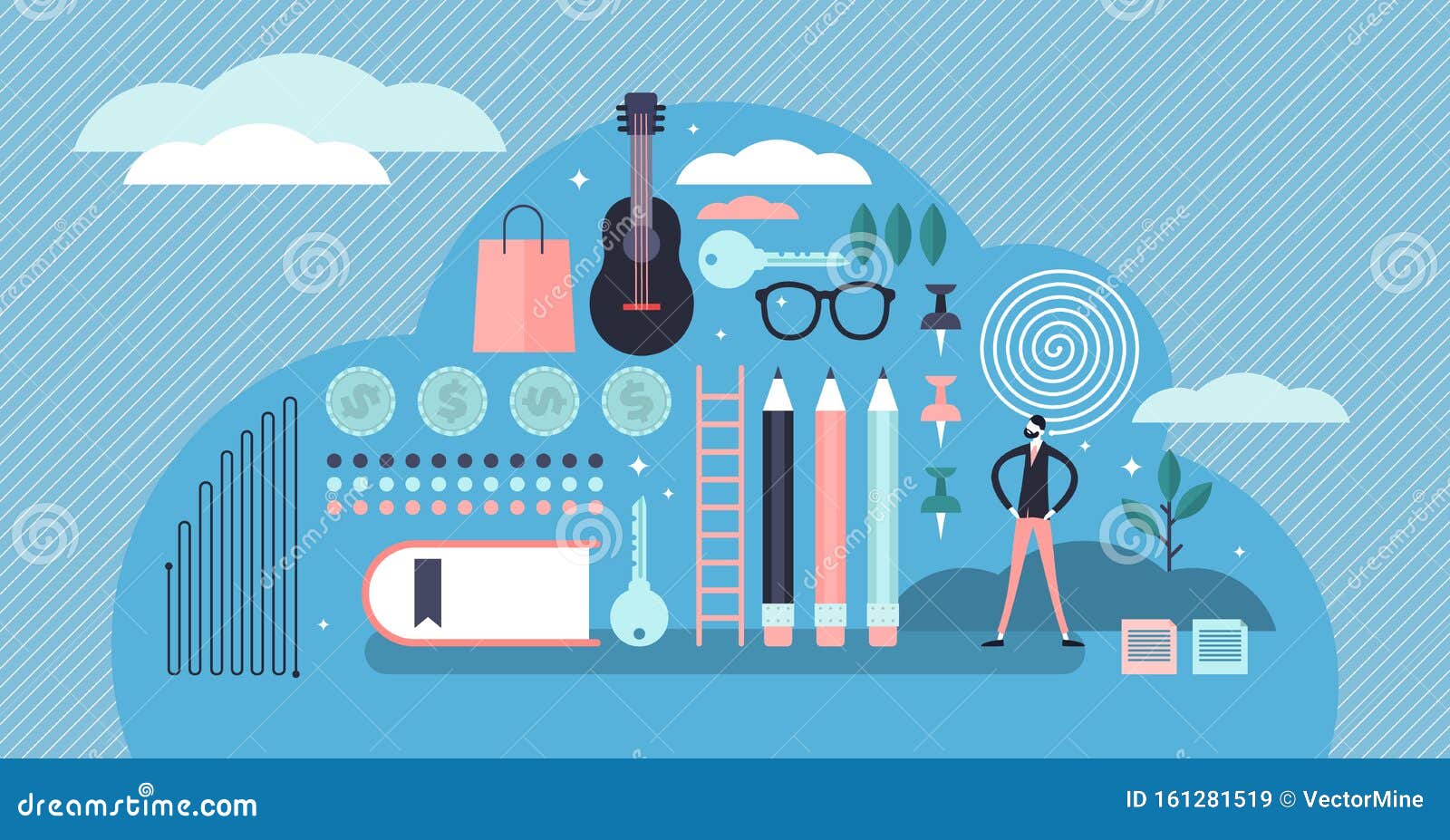 Perfectionism Vector Illustration. Flat Tiny No Error System Person ...