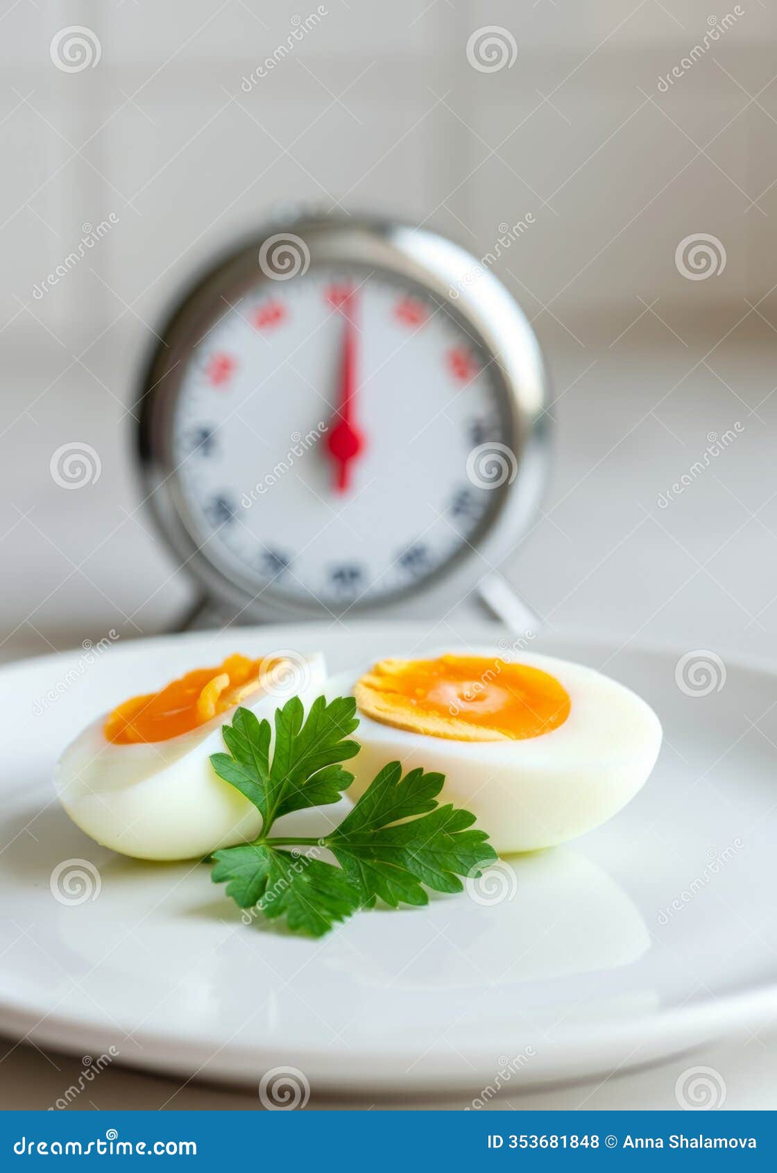 Eggs And Timer Stock Photography | CartoonDealer.com #21130262