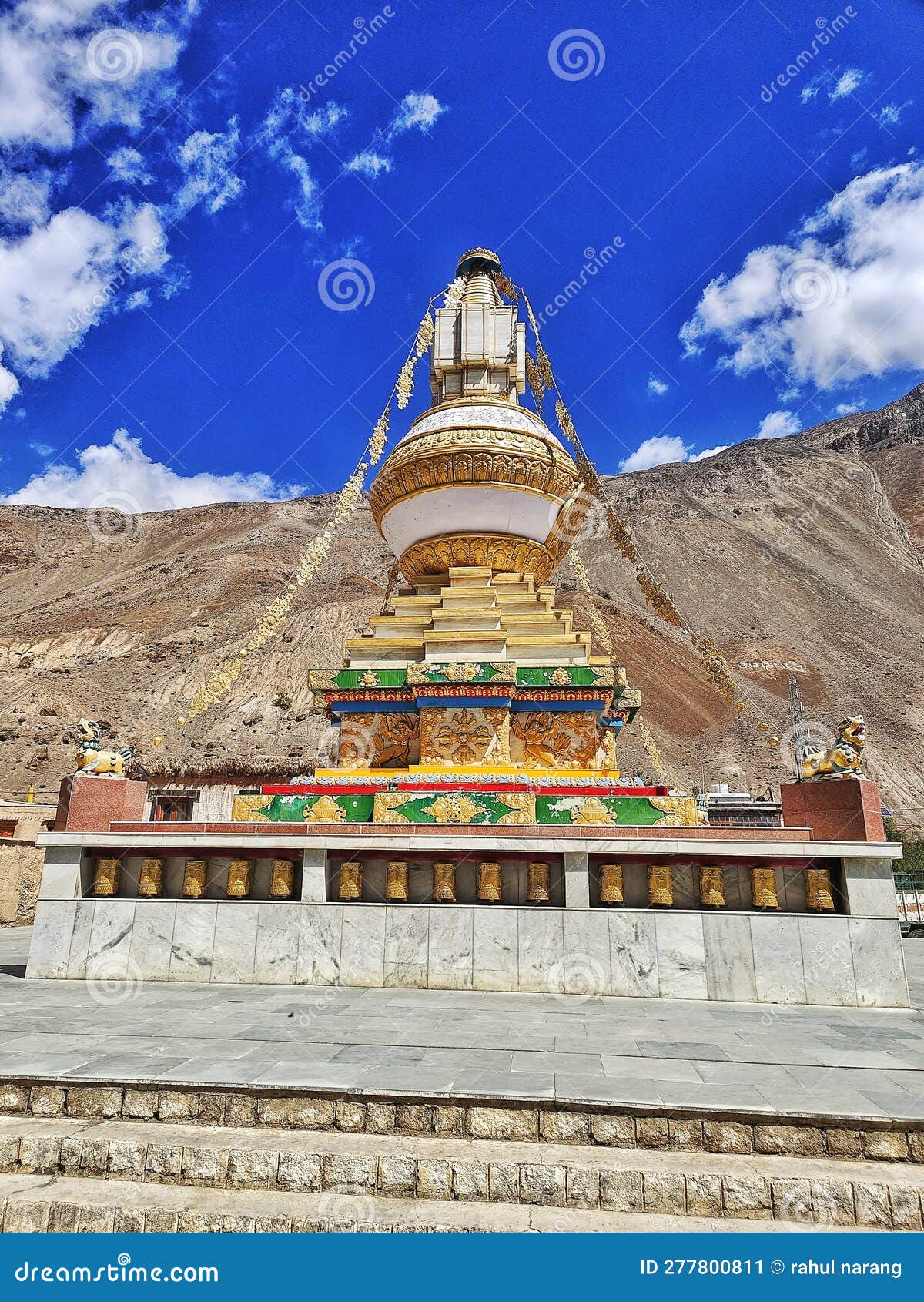 Perfectly Captured Tabo Monastery in Himachal Pradesh Stock Image ...