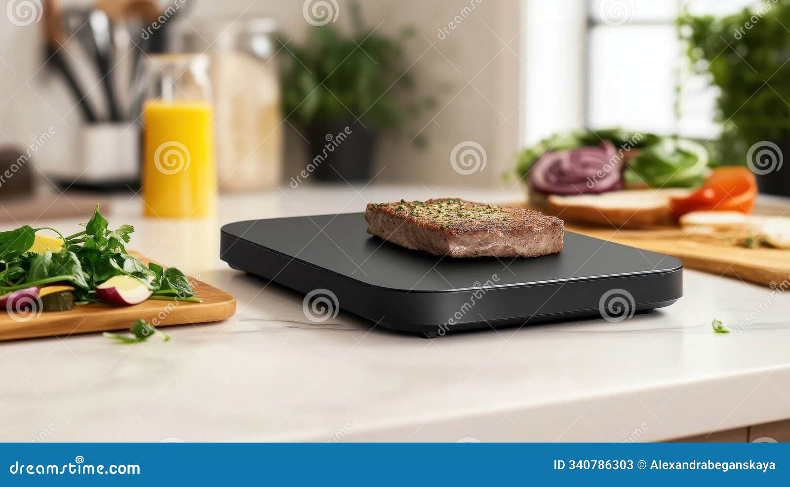 Steak Smart Isolated. Brain In Meat Cartoon Style. Beefsteak Brainy ...