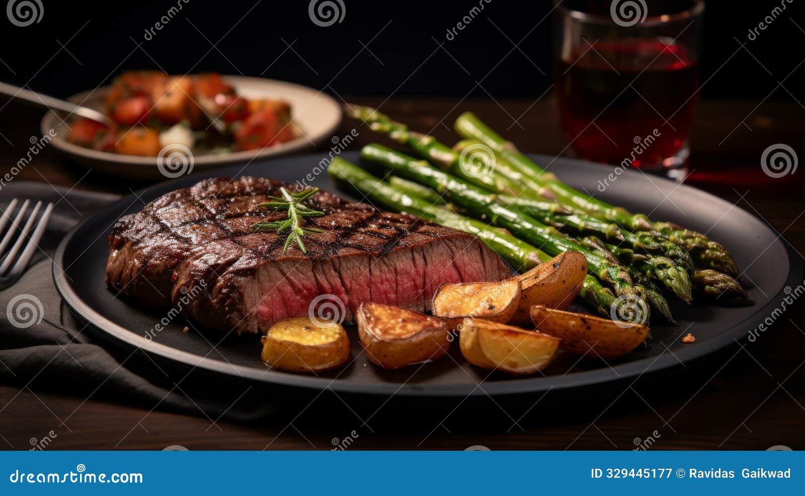 Perfectly Cooked Wagyu Steak, Exquisite Marbling And Juiciness Captured ...