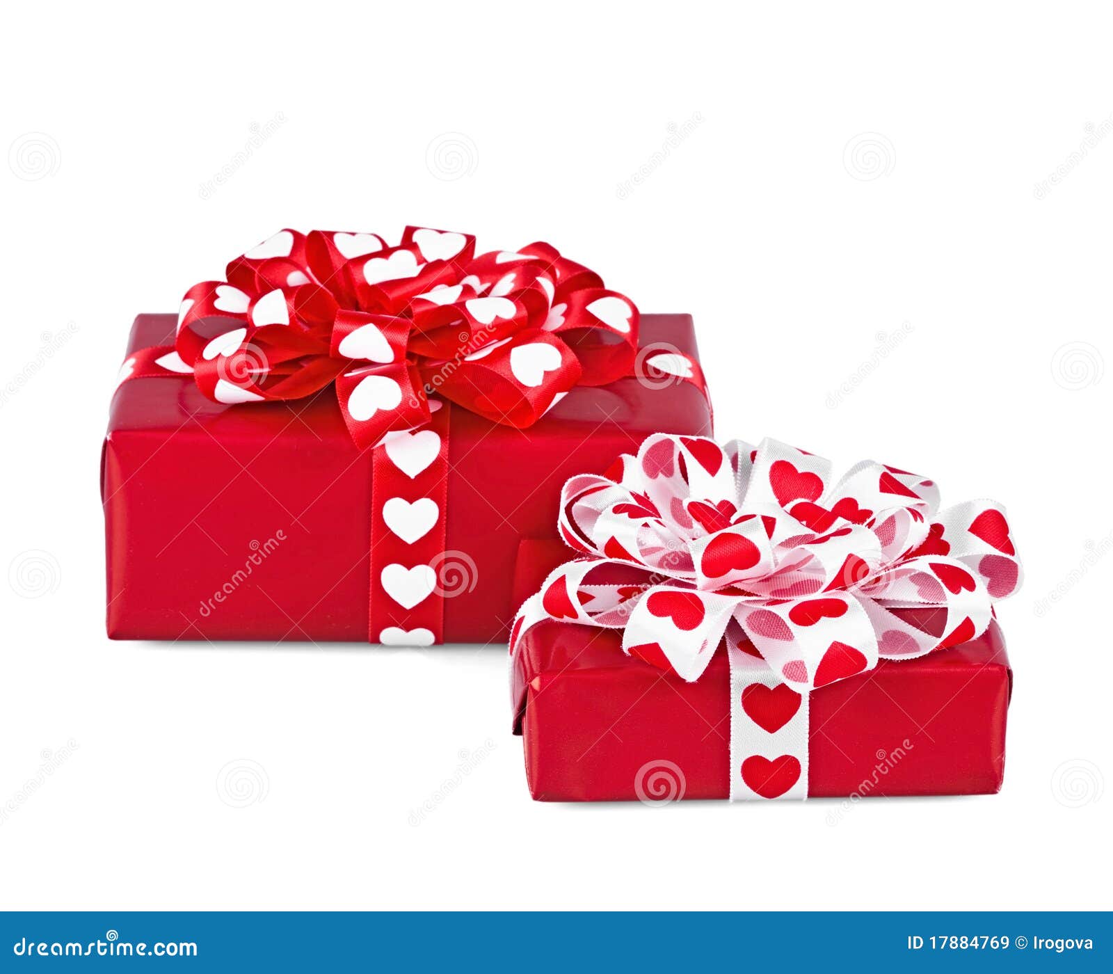 Perfectly packed two gifts stock image. Image of friendship - 17884769