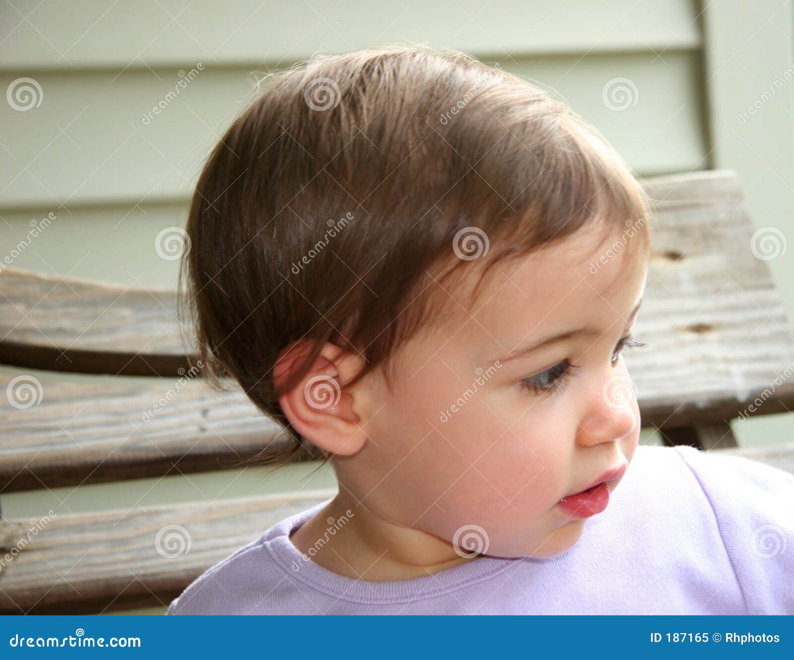 Perfil del bebé imagen de archivo. Imagen de lindo, nariz - 187165