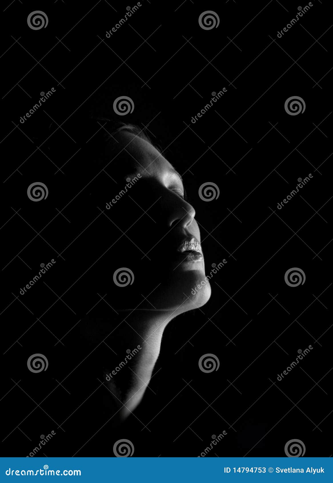 Perfil perfecto imagen de archivo. Imagen de muchacha - 14794753