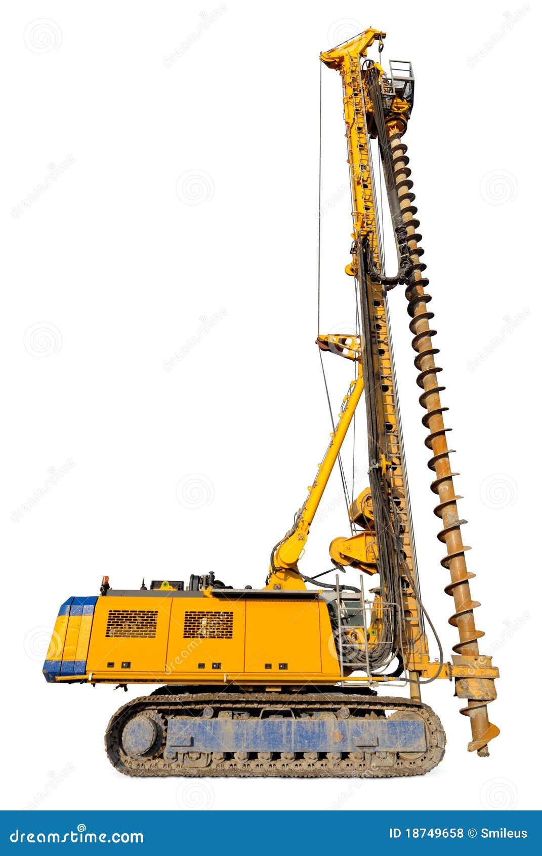 Perforadora de la construcción, aislada