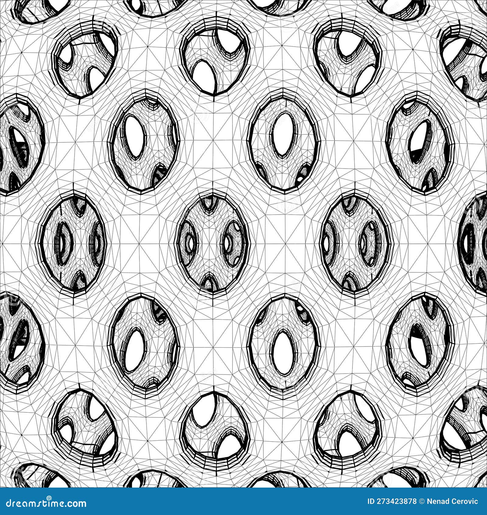 Perforated Amorphous Structure Vector. Illustration Isolated on White ... Perforated Amorphous Structure Vector. Illustration Isolated on White ...