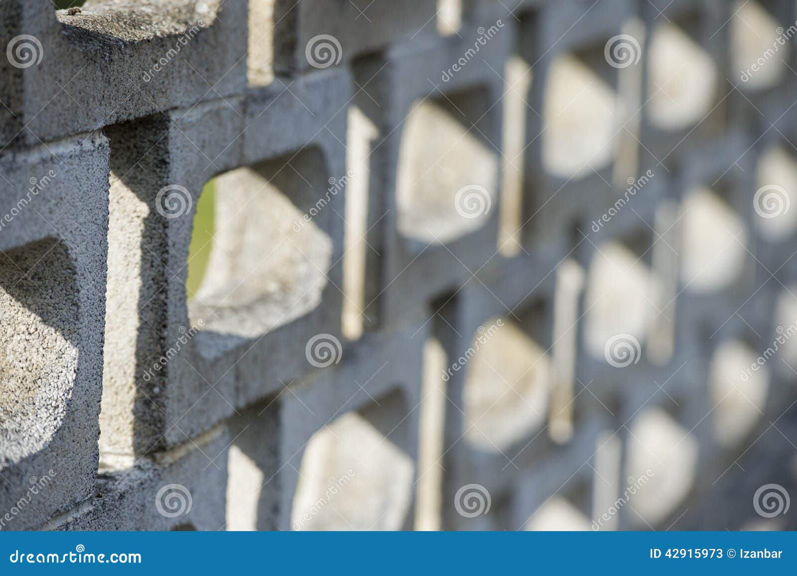 Perforated bricks wall stock image. Image of perforated - 42915973