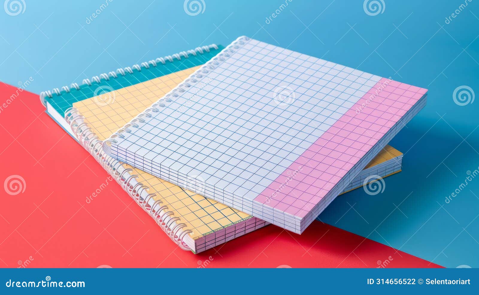 Perforated Graph Paper for Easy Tear Stock Illustration - Illustration ...