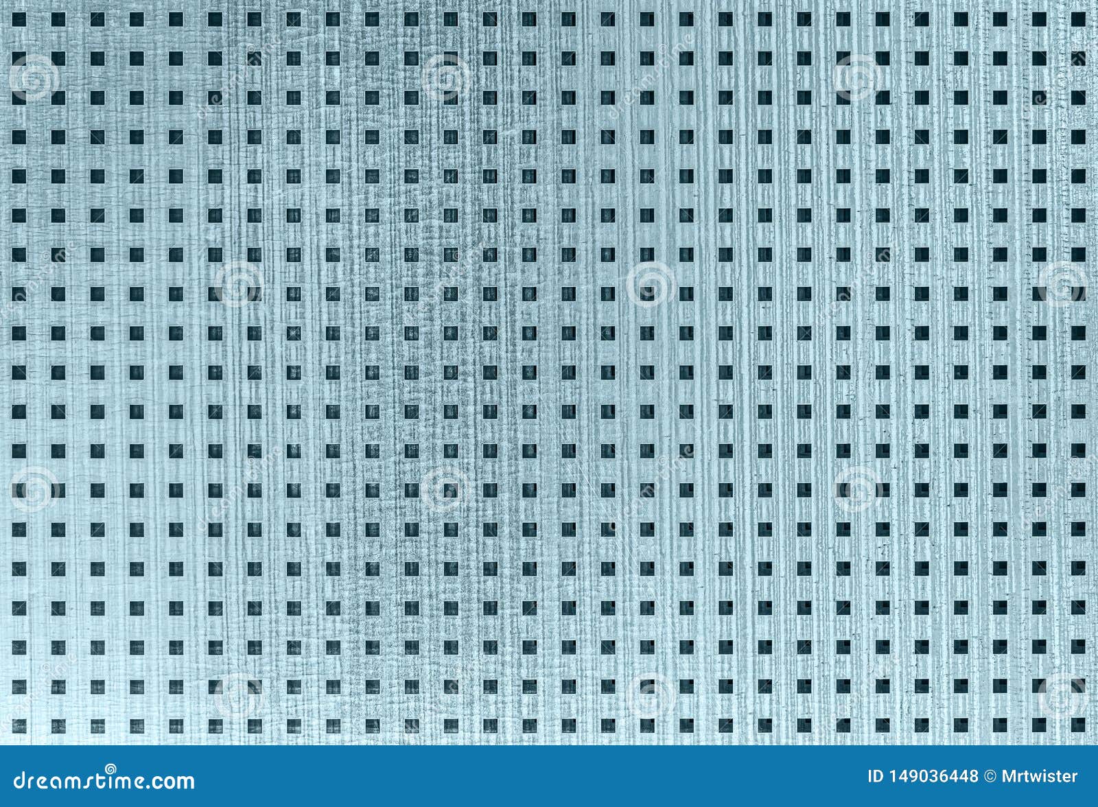 Perforated Industrial Metal with Square Holes Stock Photo - Image of ...