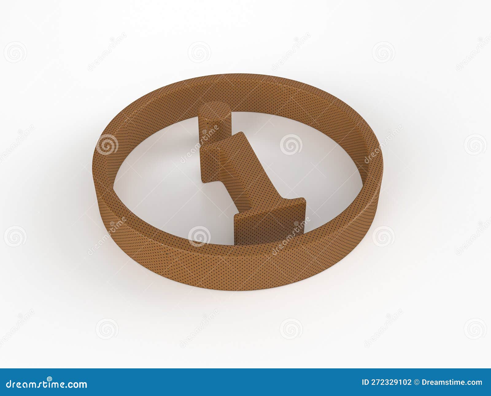 Perforated Leather Info Symbol Stock Illustration - Illustration of ...
