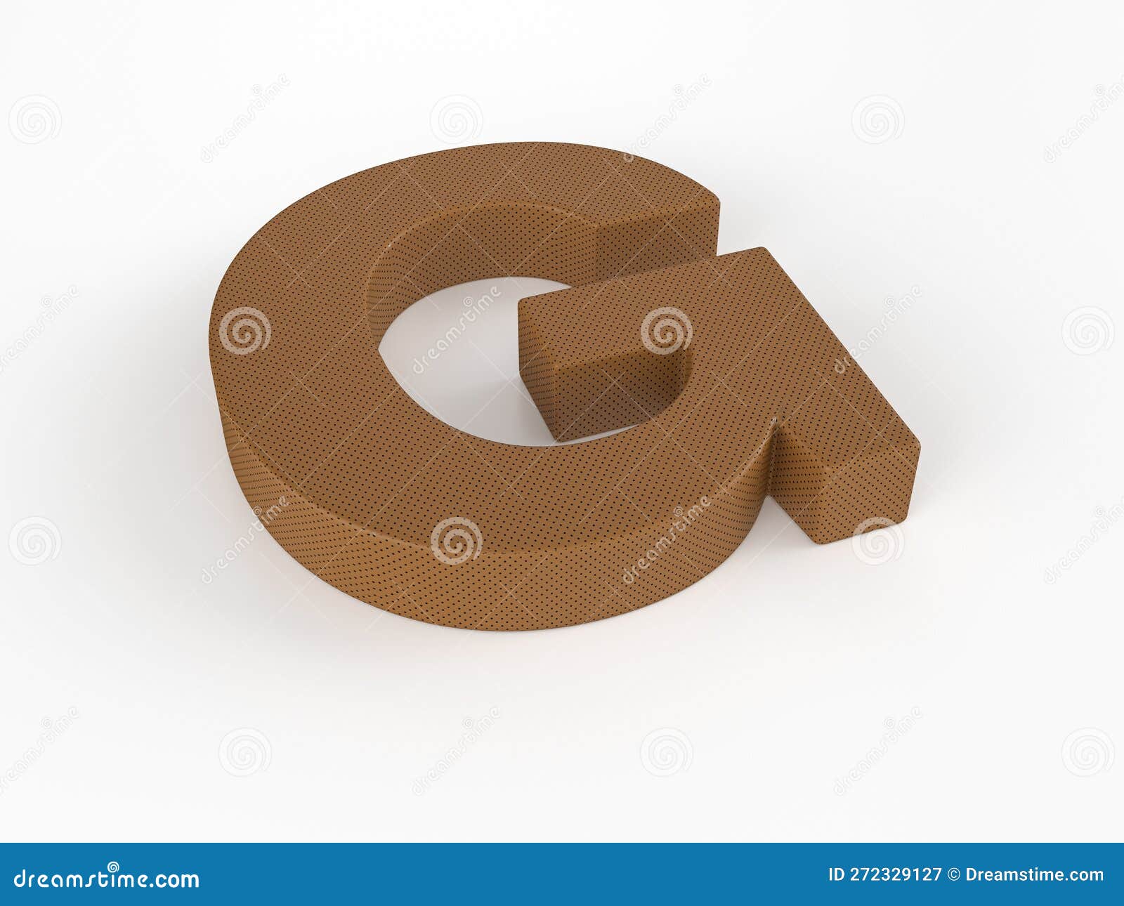 Perforated Leather Letter G Stock Illustration - Illustration of hole ...