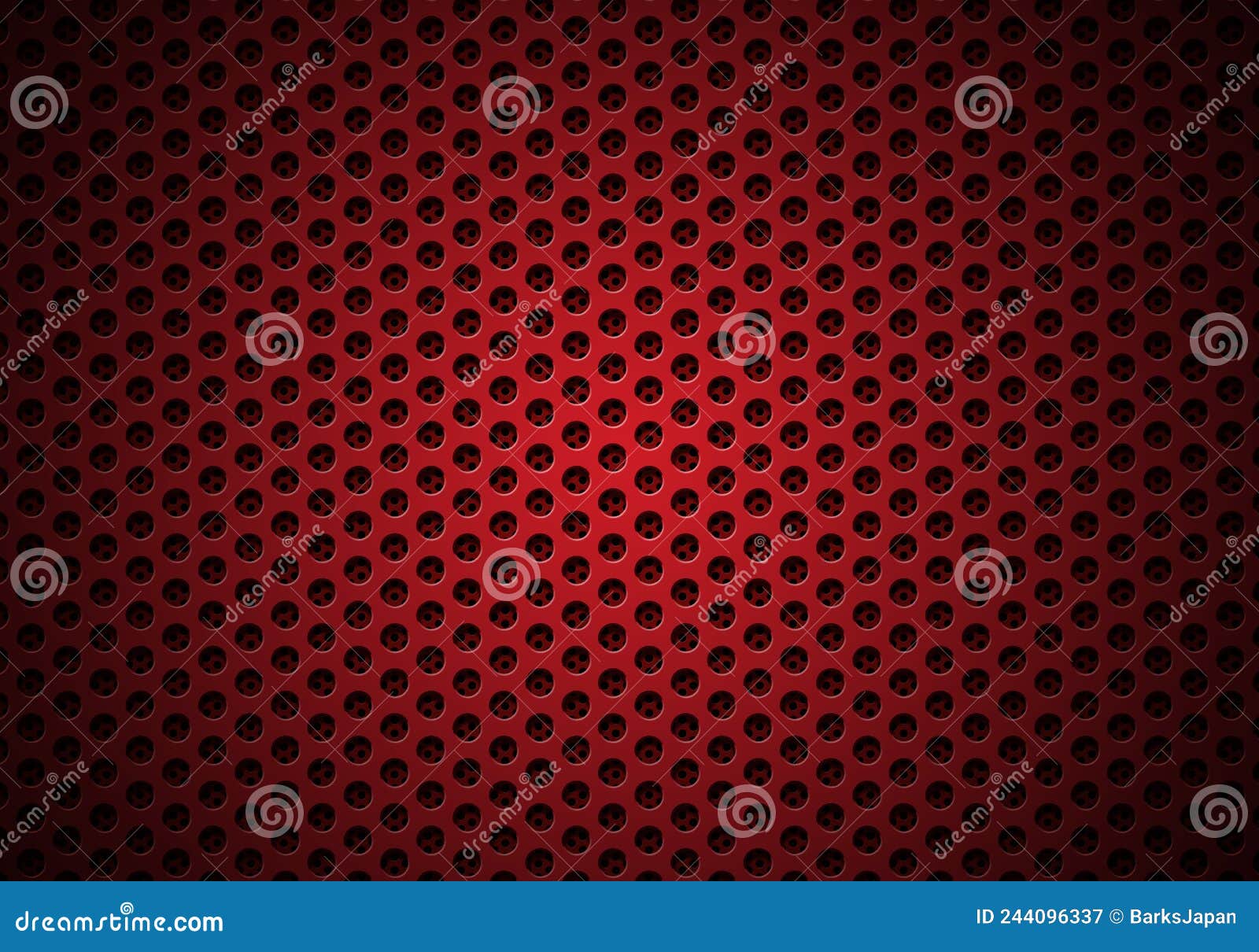 Perforated Metal Background Pattern Red Stock Image - Image of mosaic ...