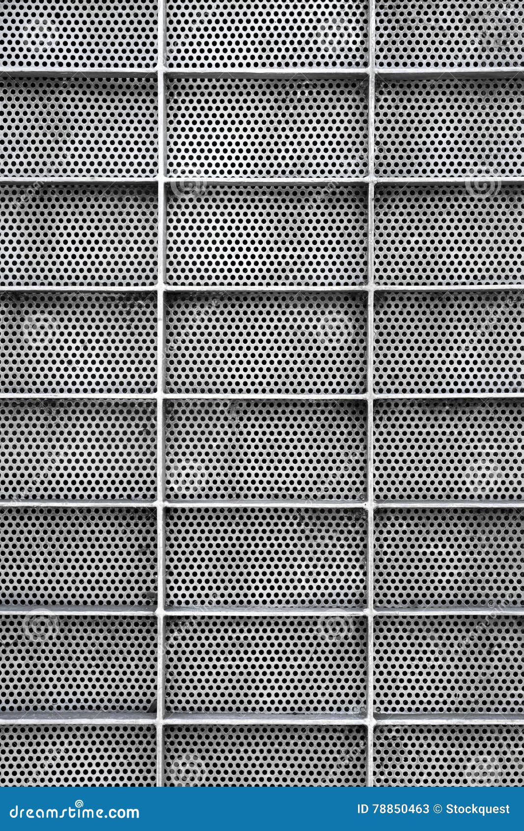 Perforated Metal Gate stock image. Image of doorway, circle - 78850463