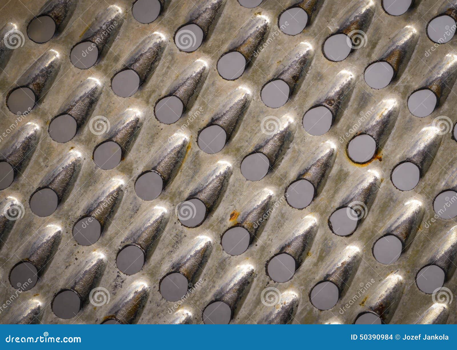 Perforated metal grater stock photo. Image of design - 50390984