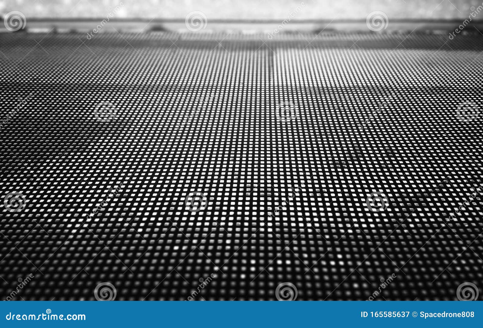 Perforated Metal Grid Texture Backdrop Stock Image - Image of design ...