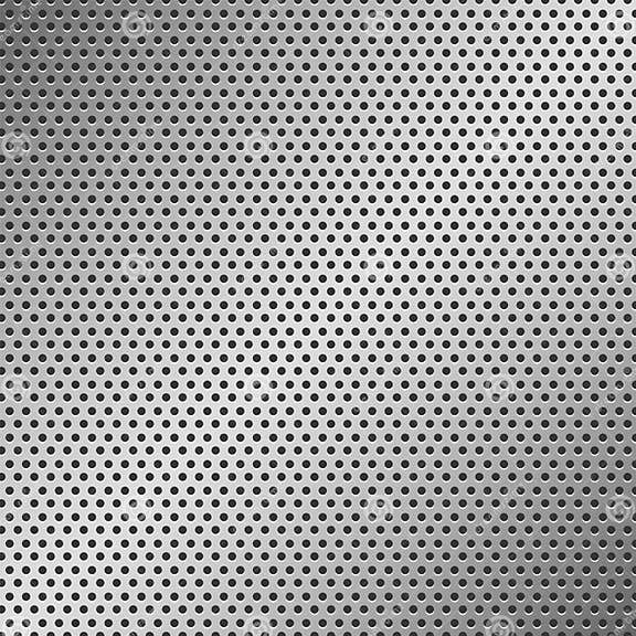 Perforated Metal Pattern stock vector. Illustration of design - 17337220
