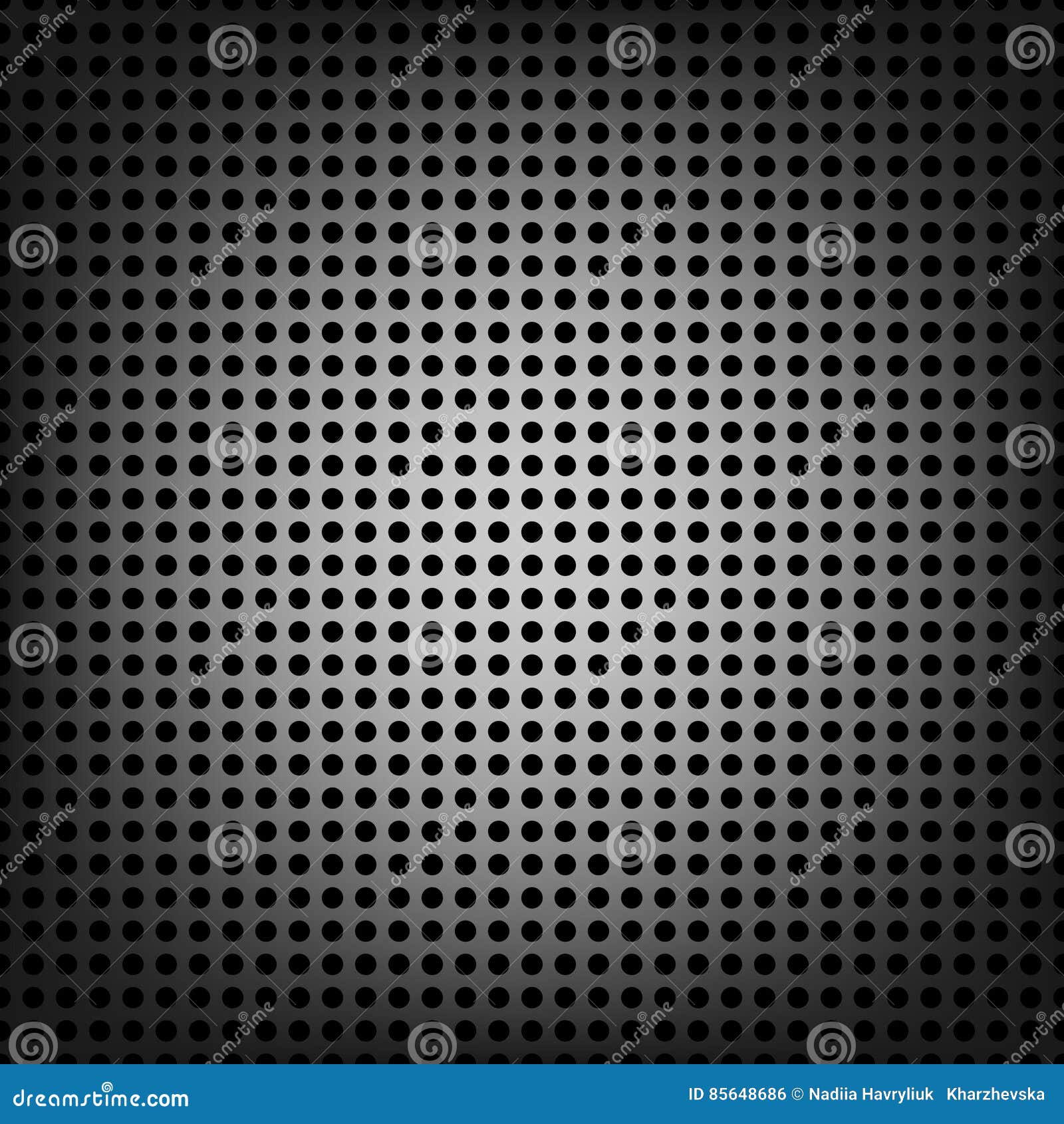 Perforated Metal Seamless Pattern. Stock Vector - Illustration of ...