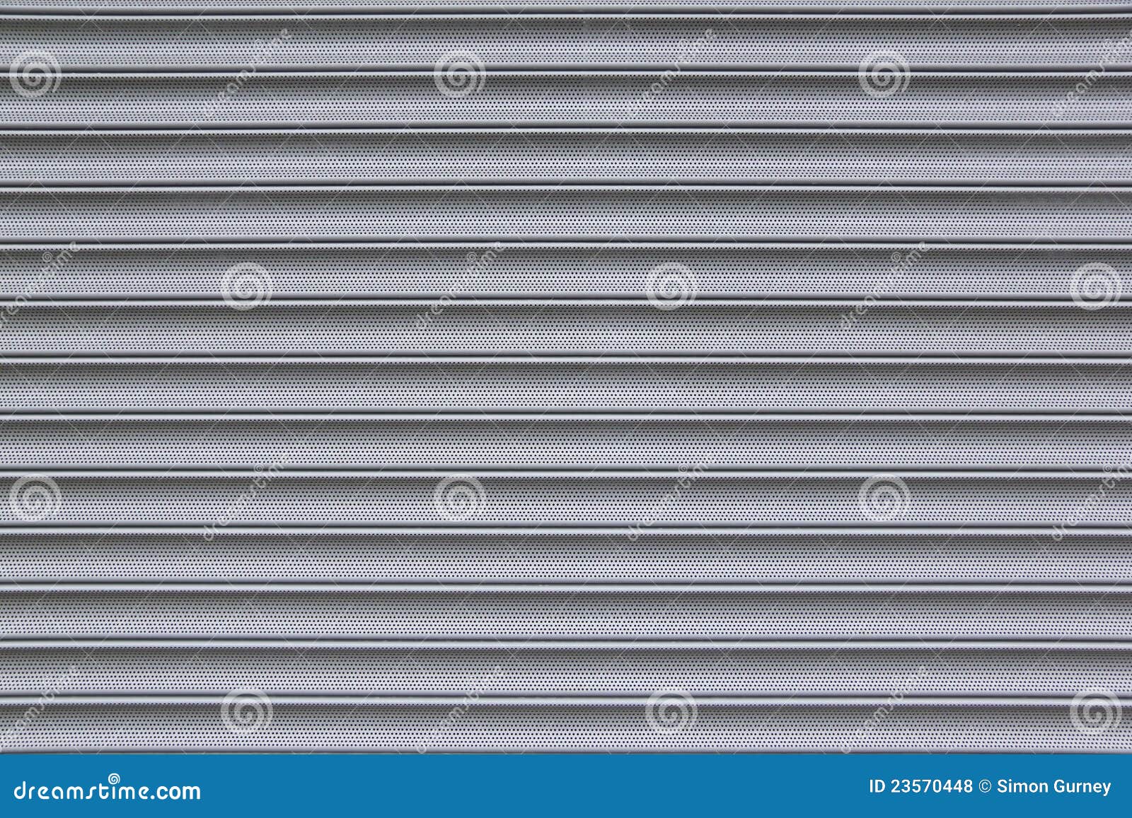 Perforated Metal Security Shutter Background Stock Photo - Image of ...